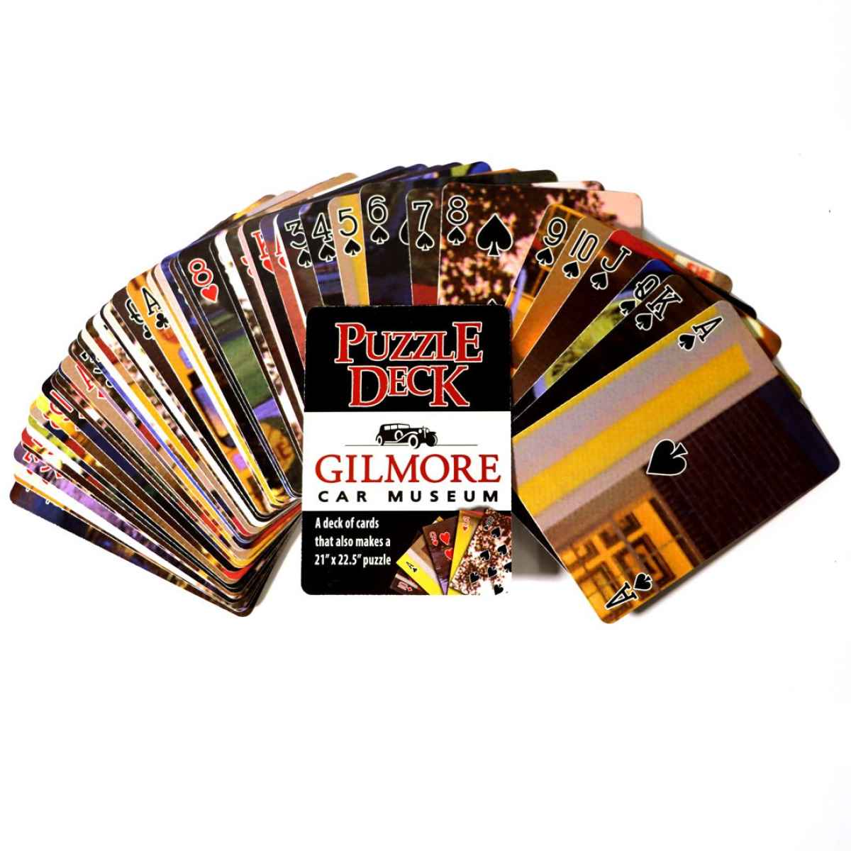 Gilmore Car Museum | Playing Cards Puzzle Deck