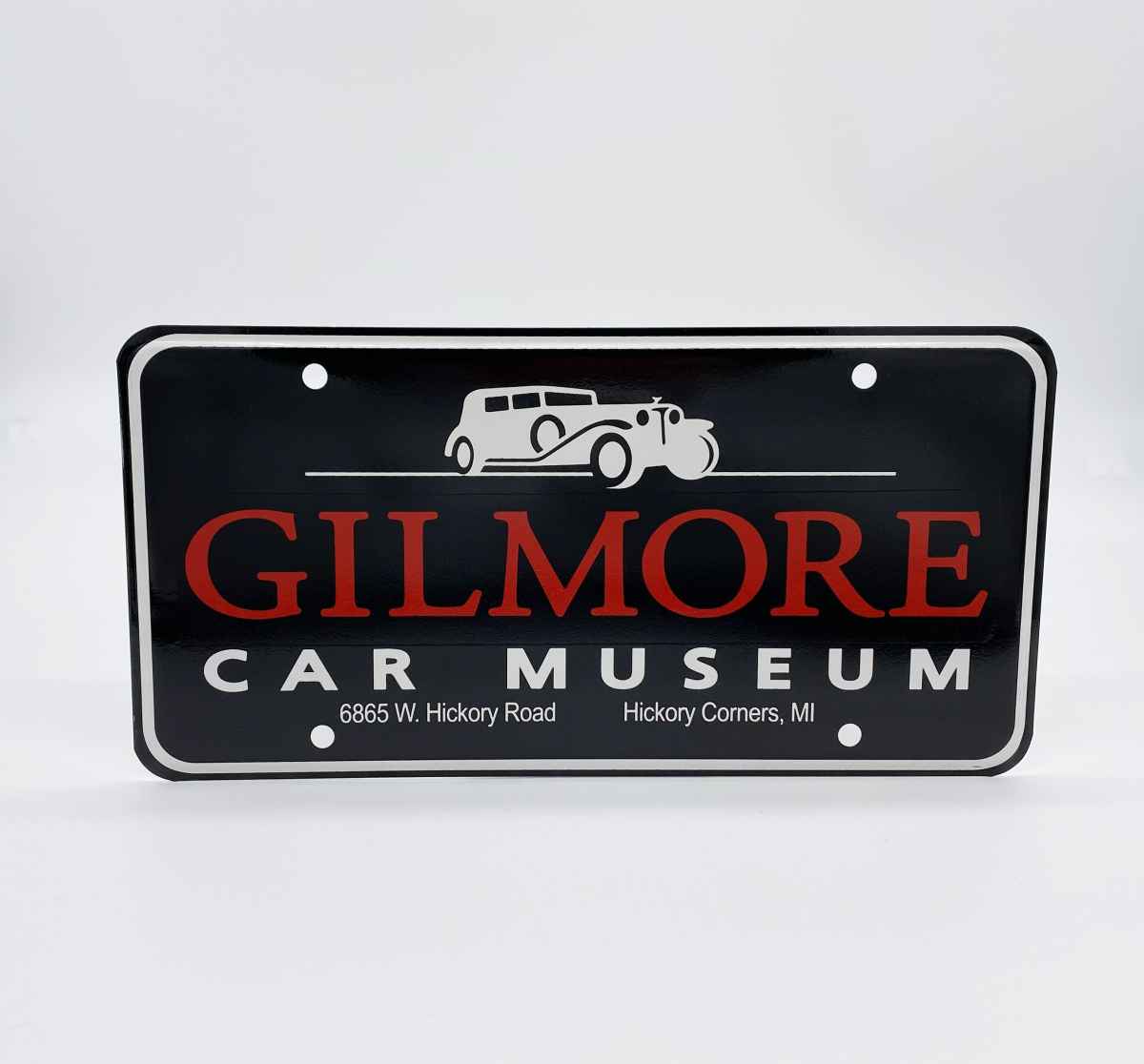 Gilmore Car Museum | Glimore Car Museum License Plate